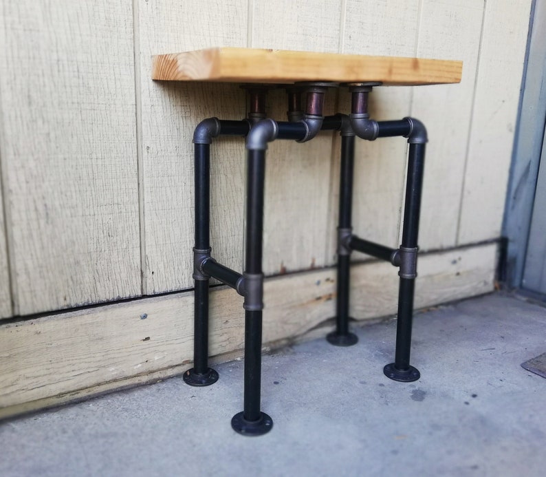 Industrial Black Pipe Legsvintage Table Legs Iron Pipe Table | Etsy