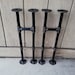 Rustic Table Legs,iron Pipe Table Legs,coffee Table Legs,metal Dining ...
