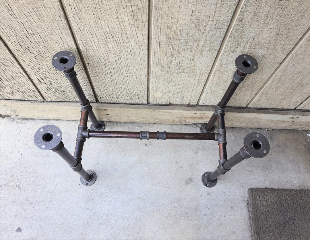 Vintage Table Legs 15" High X 19" Wide With Stabilizing Support ...