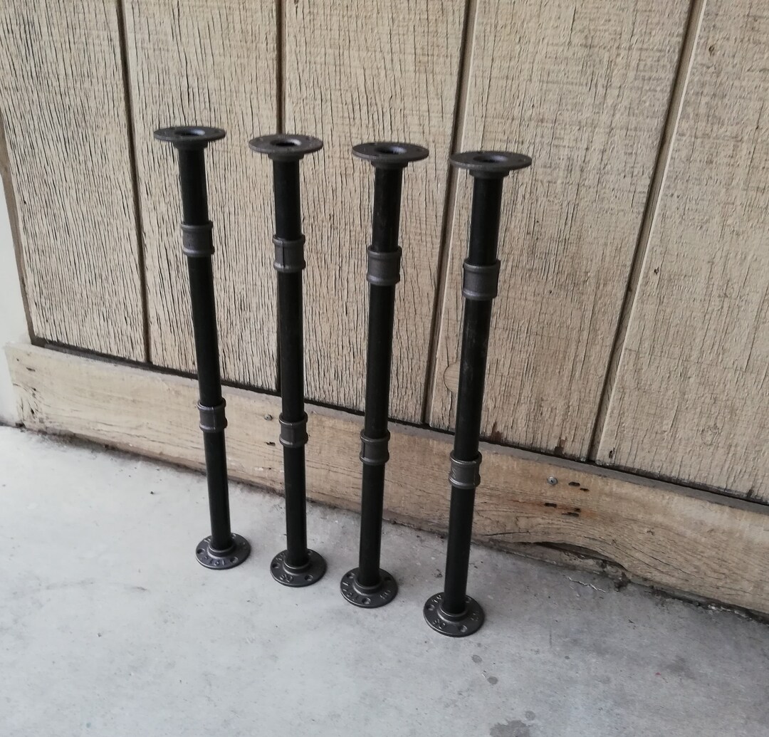Single Black Pipe Legs,modern Furniture,industrial Pipe Legs,table Legs ...
