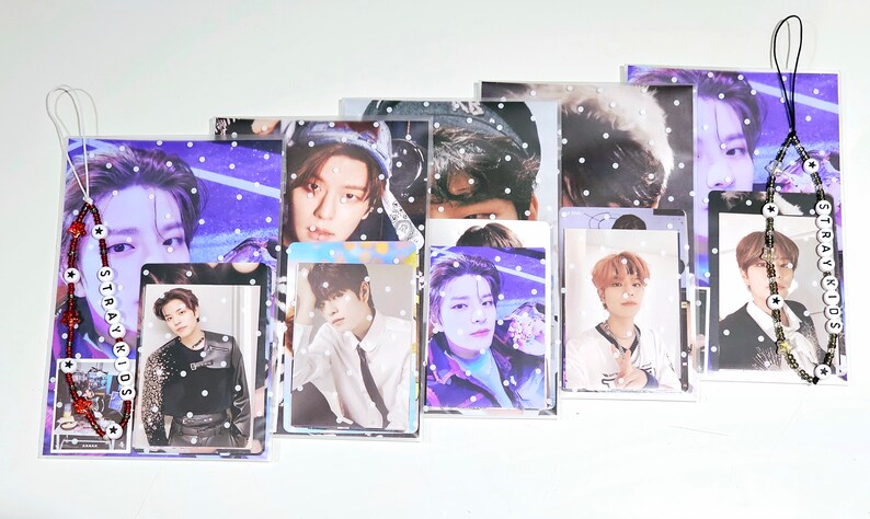 Seungmin Bias Pack Stray Kids Kpop Merch Photocards Keychain Skz Kpop - Etsy