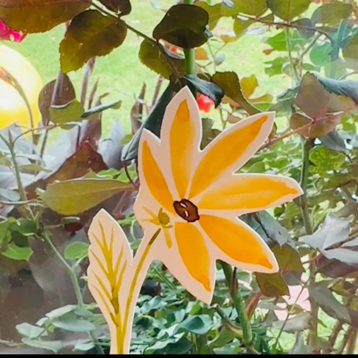 Original Watercolor Flowers Cut Outs, Handpainted, Perfect for ...