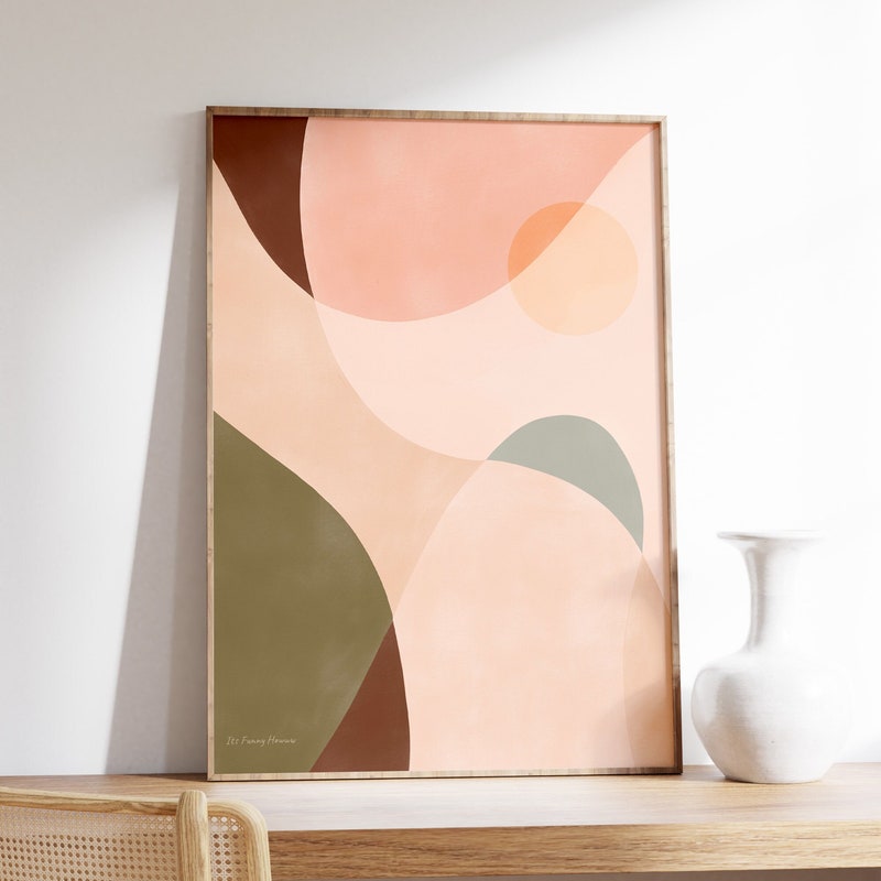 Abstract Shapes Art - Etsy