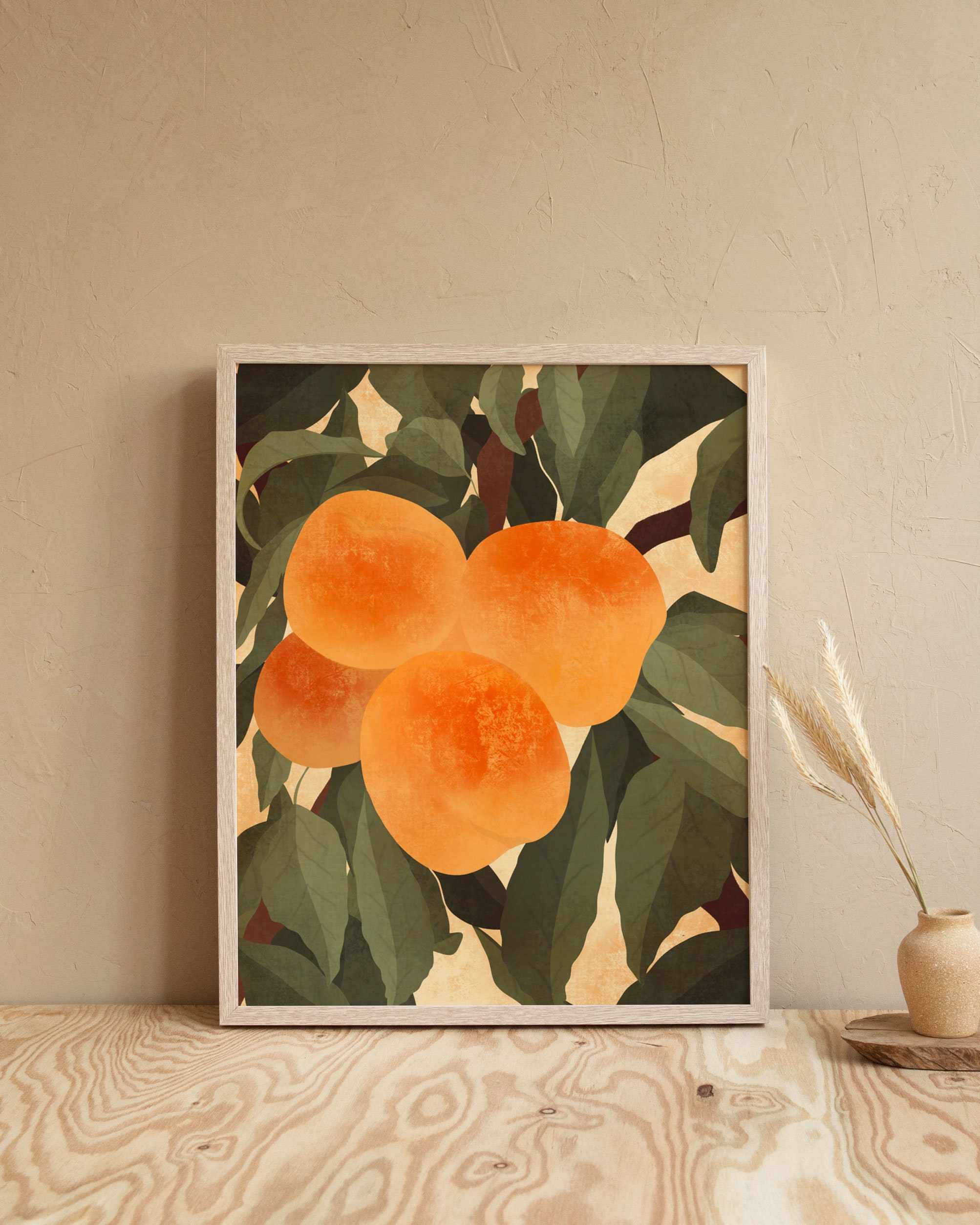 Set of 2 Citrus Botanical Prints Fruit Art Print Citrus Art | Etsy