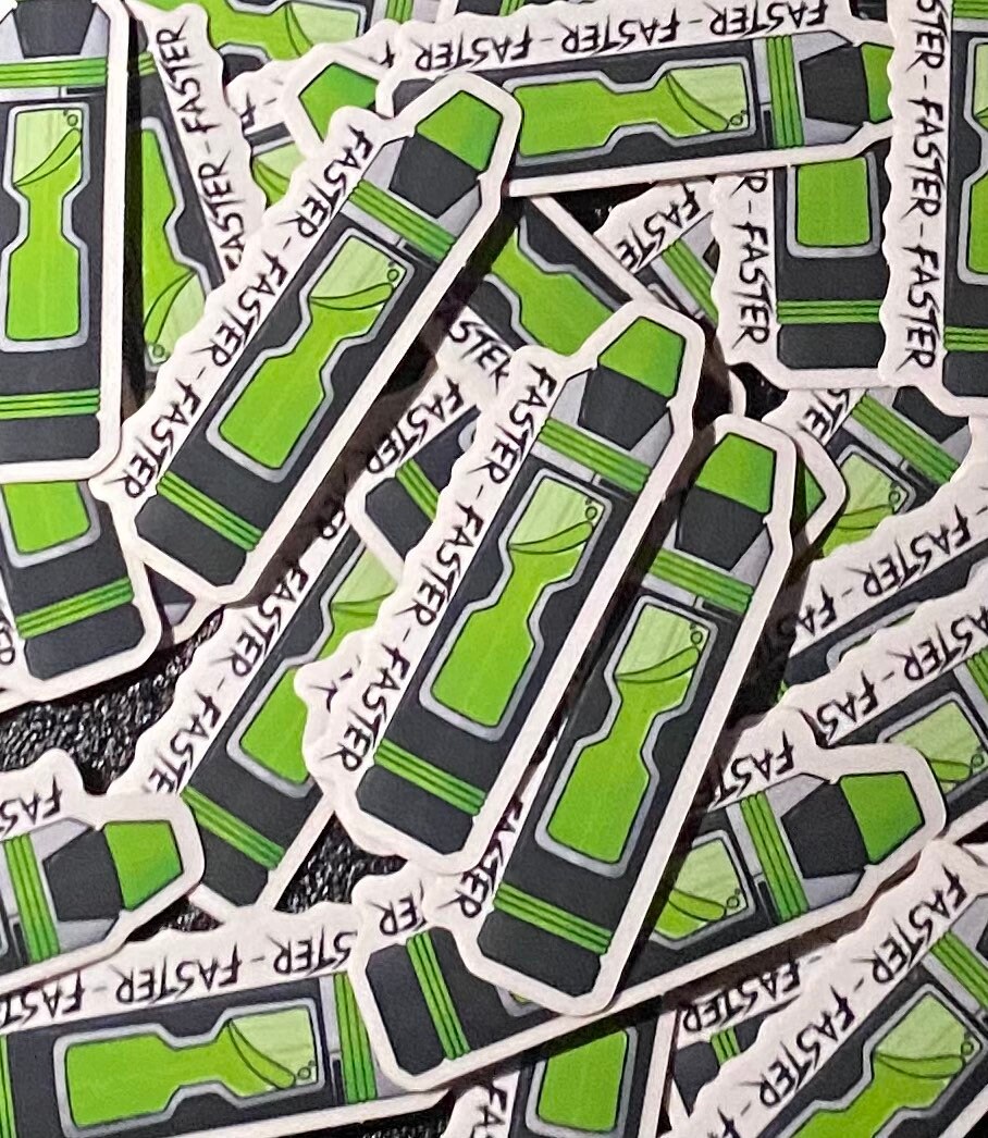 Transparent Apex Legends Octane Stim Stickers - Etsy