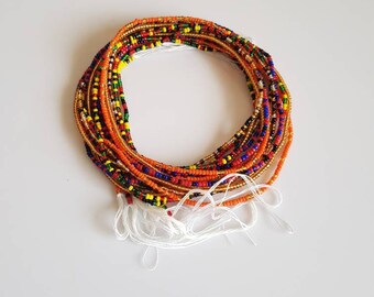 African Belly Beads With Clasps - Etsy