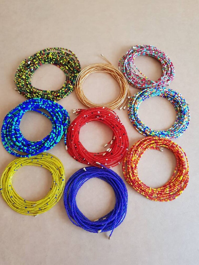 African Waist Beads African Belly Chain Waist Necklace - Etsy