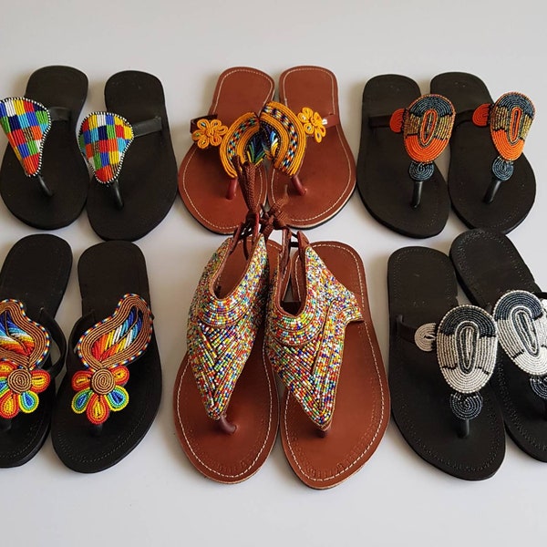 African Sandals - Etsy