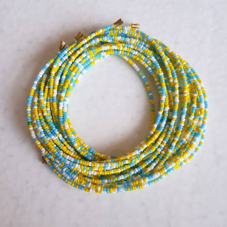 African Waist Beads African Belly Chain Waist Necklace - Etsy