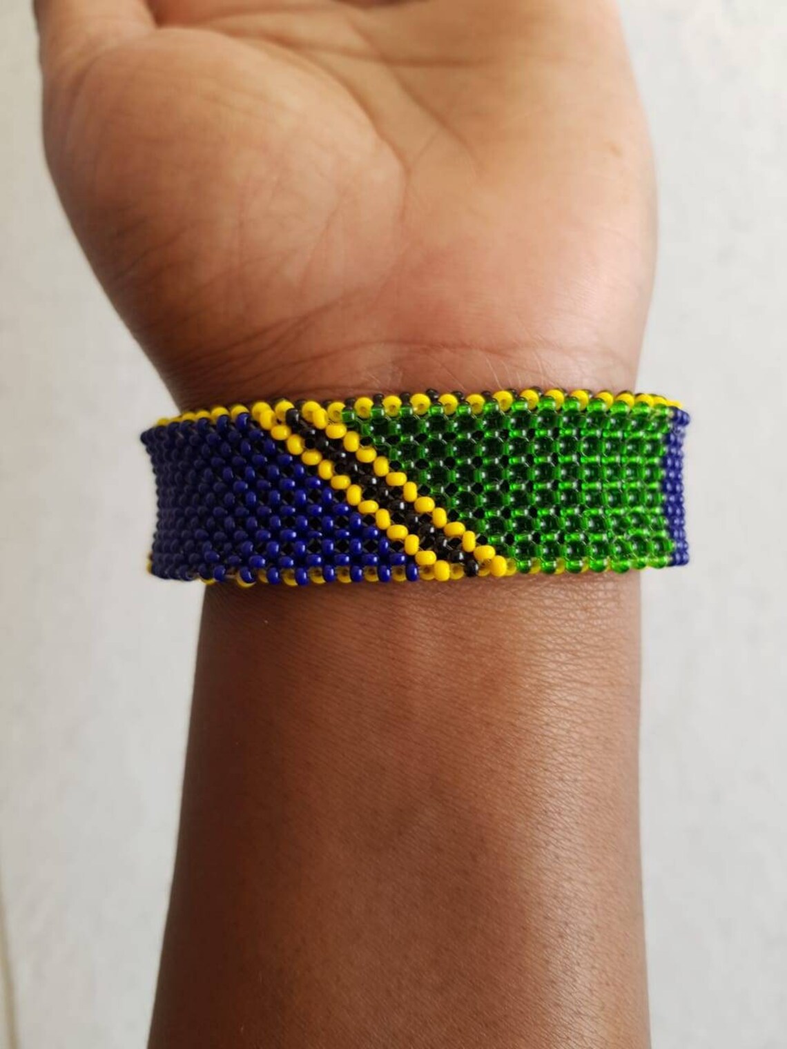 Tanzanian Flag Bracelet, Customized Bracelet, Personalized Bracelet ...
