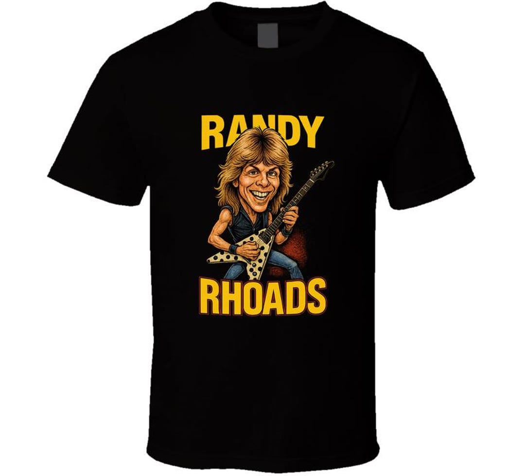 Randy Rhoads Guitar T Shirt - Etsy