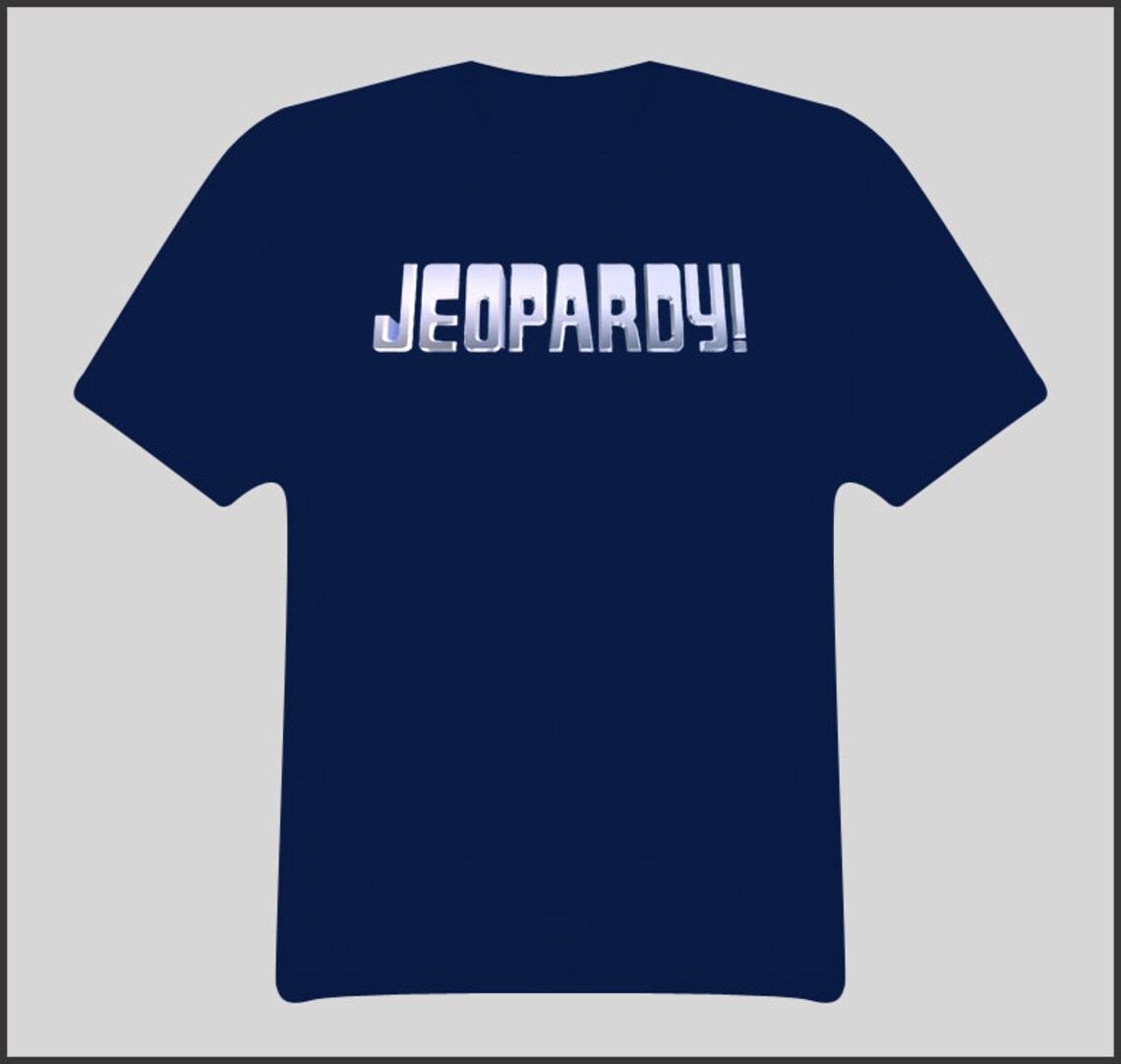 Jeopardy Game Show T Shirt - Etsy