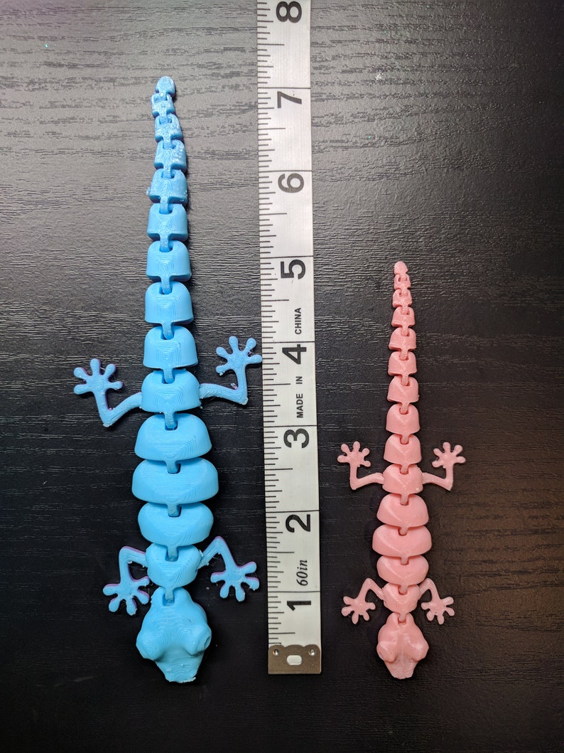 Articulated Lizard Stress Relief - Etsy