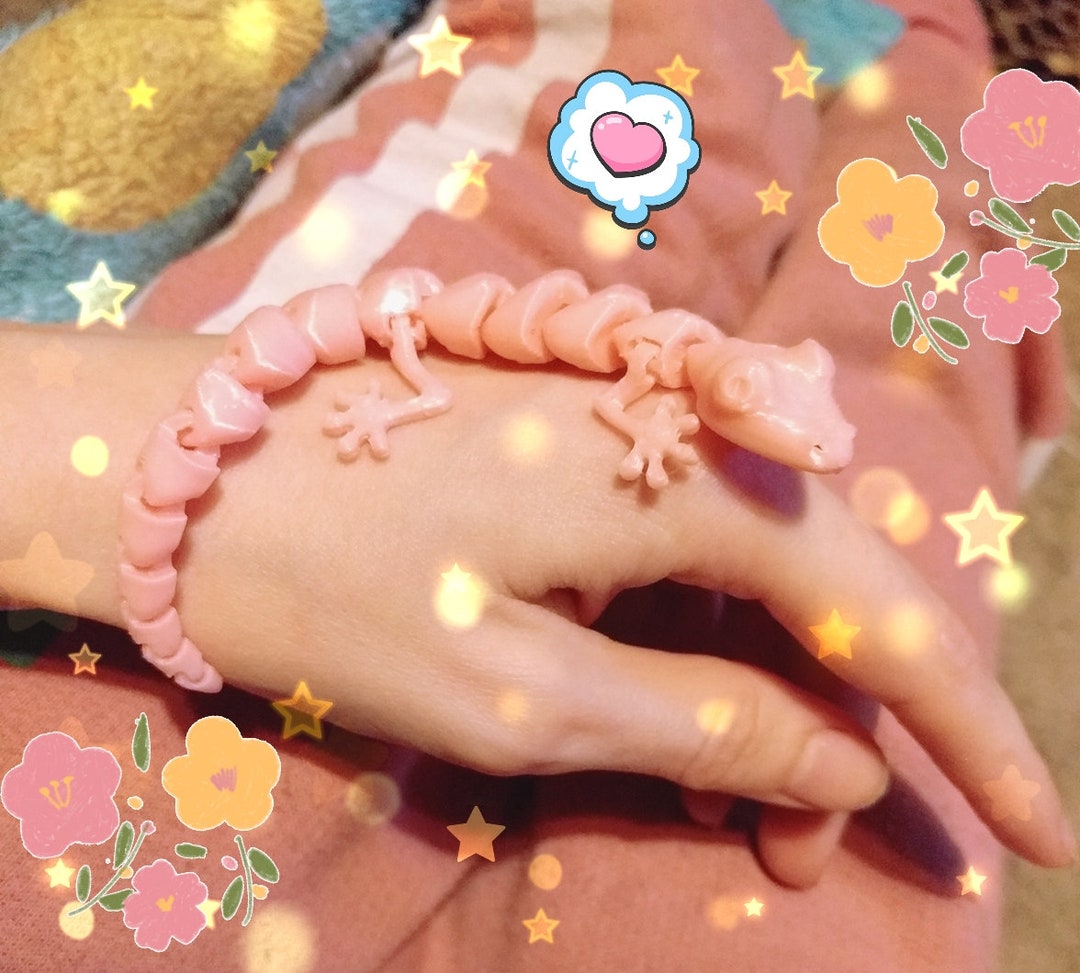 Articulated Lizard Stress Relief - Etsy