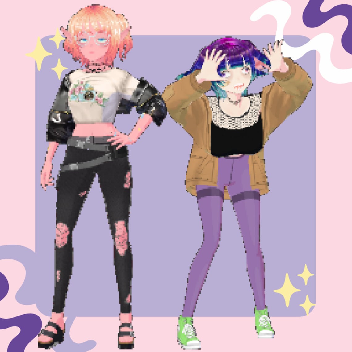 Pixel Art Character Commission Sheet, Pixel Art Cartoon, Custom Pixel ...