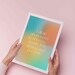 Daily Affirmations Printable • 4x Sizes Positive Affirmation Poster PDF ...