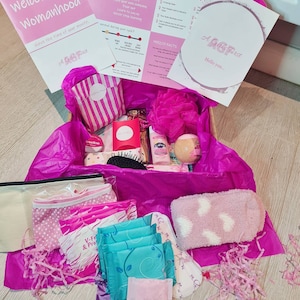 A Girls First Period Kit First Period Gift Menstrual Cycle Self Care ...
