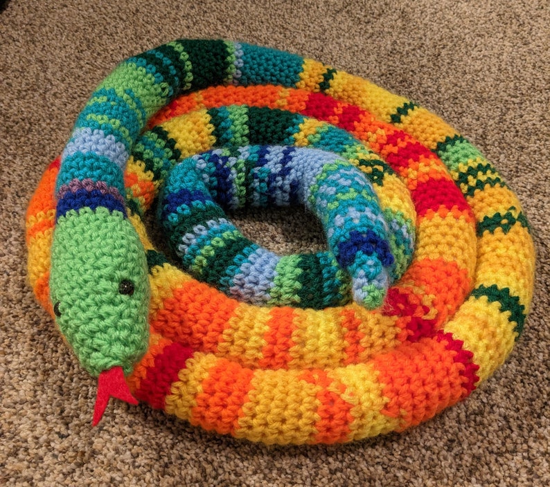 Temperature Snake - Crochet Pattern - Etsy