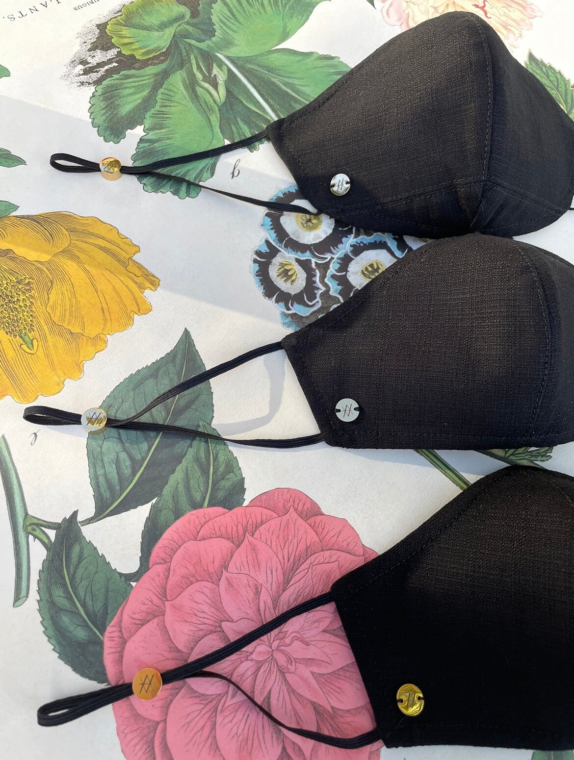 The Simple Black Mask - Etsy