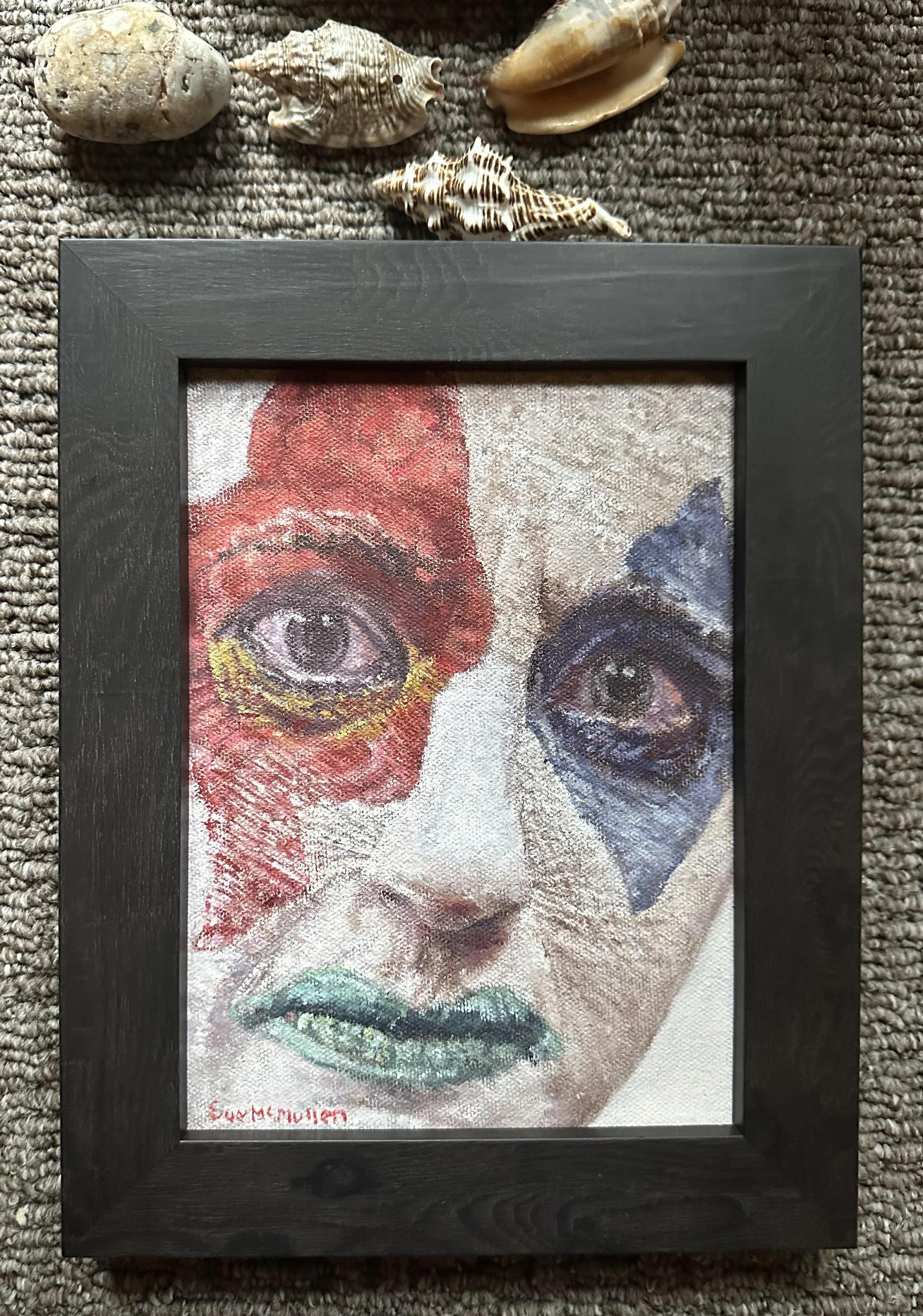 MIME Artist/mirror/symbol/icon Painting/fine Art/oil Painting/framed ...