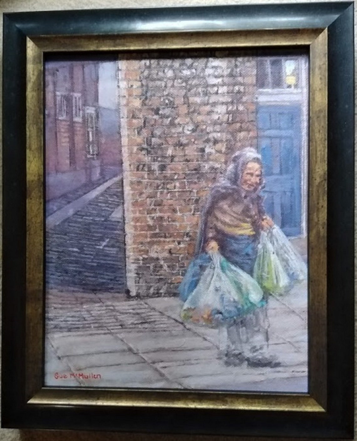 HOMELESS Painting/oil Painting/wall Decor/original Art/ - Etsy UK