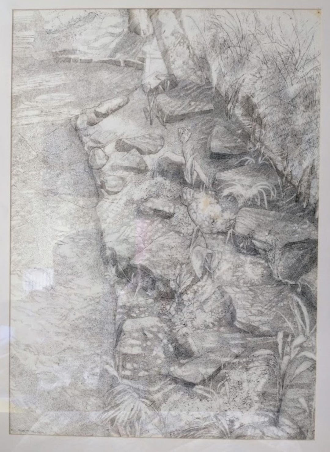 FLICKERING Light/pen and Ink/drawing/draughtsmanship/original/unique ...