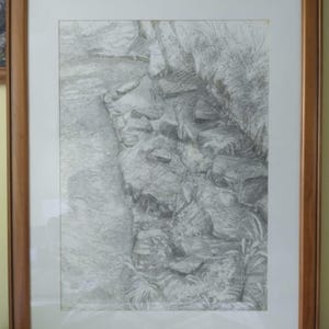 FLICKERING Light/pen and Ink/drawing/draughtsmanship/original/unique ...