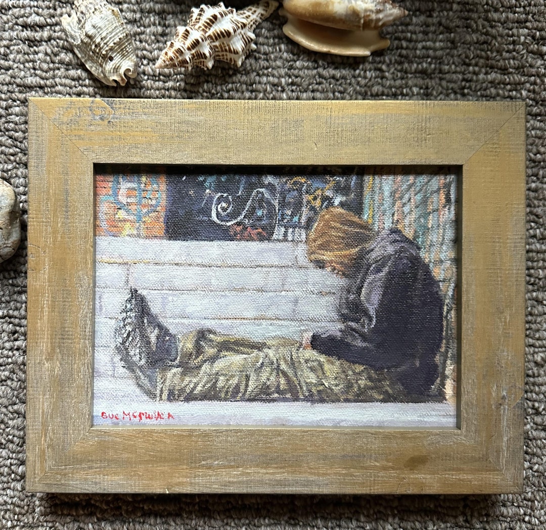 HOMELESS Painting/oil Painting/fine Art/original Wall Art/ Youth ...