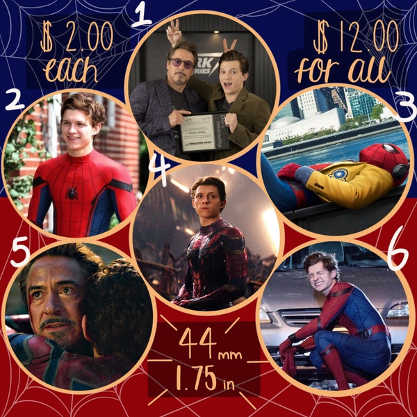 Spiderman Pin - Etsy