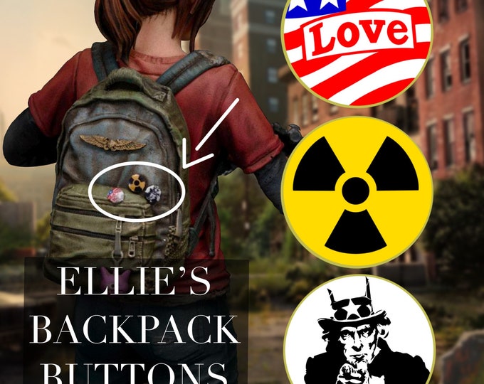 Ellies Backpack Button Bundle 3 Buttons 1.75 Inch / 44mm - Etsy
