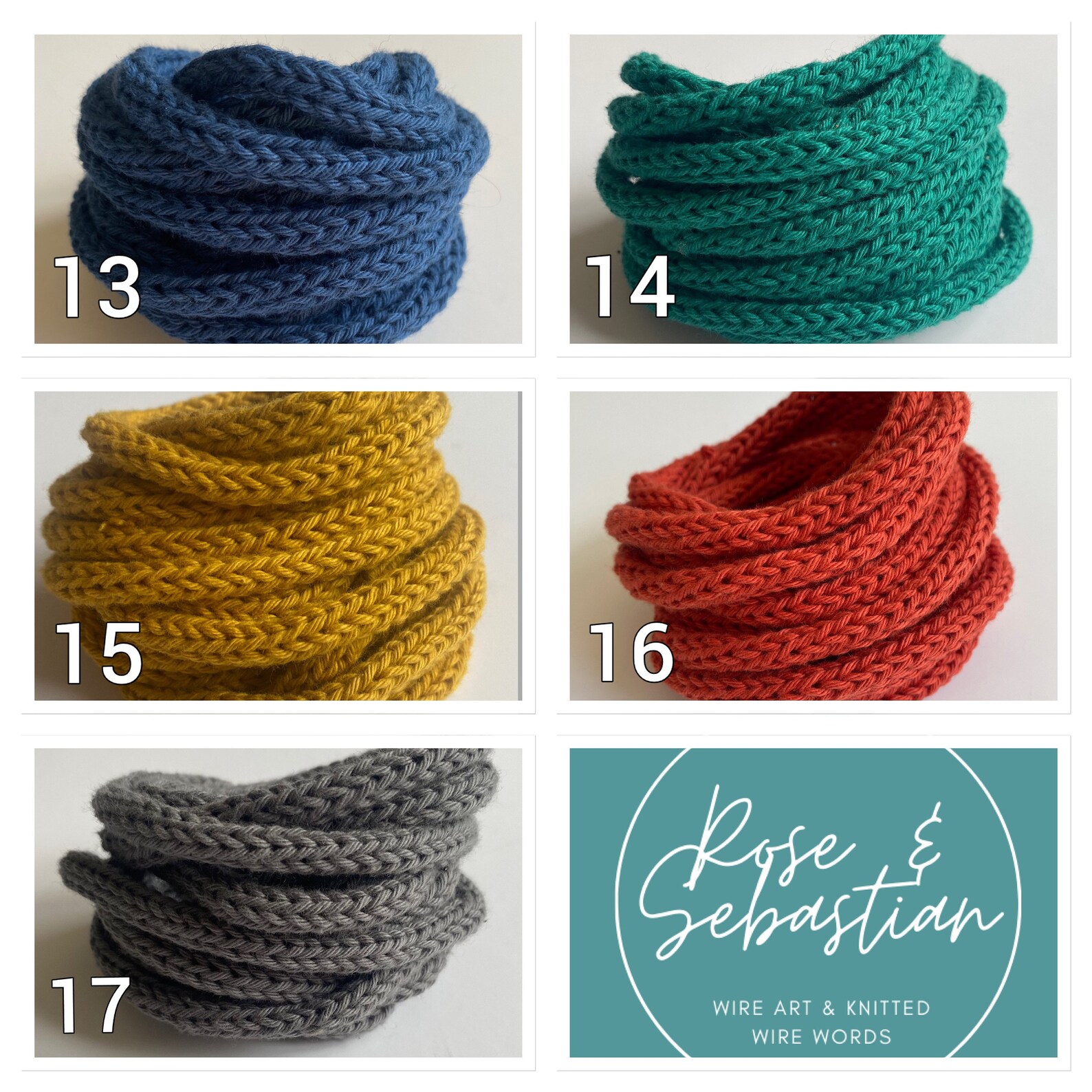 Knitted Wire Words Knitted Names Rope Words Kids Name - Etsy