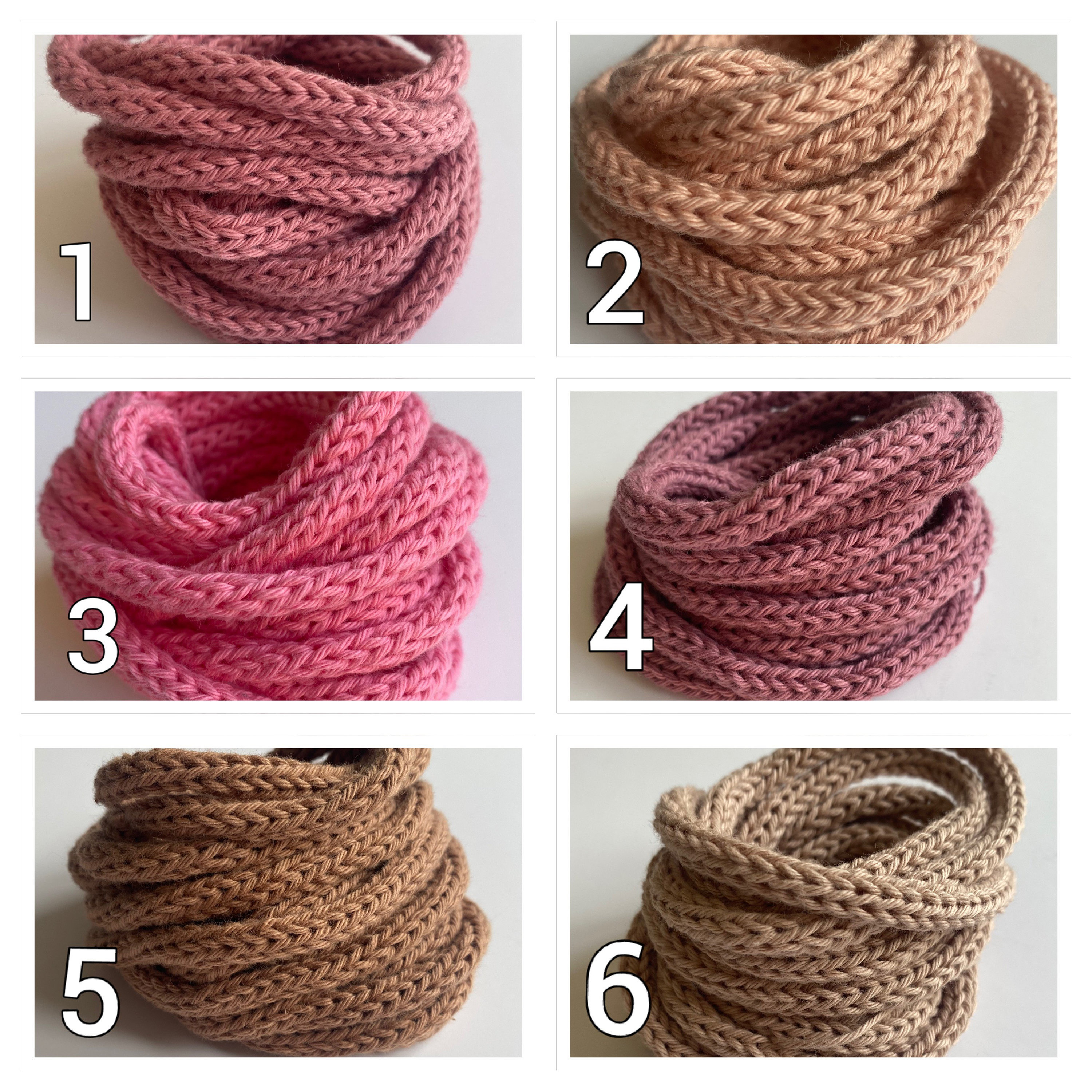 Knitted Wire Words Knitted Names Rope Words Kids Name - Etsy