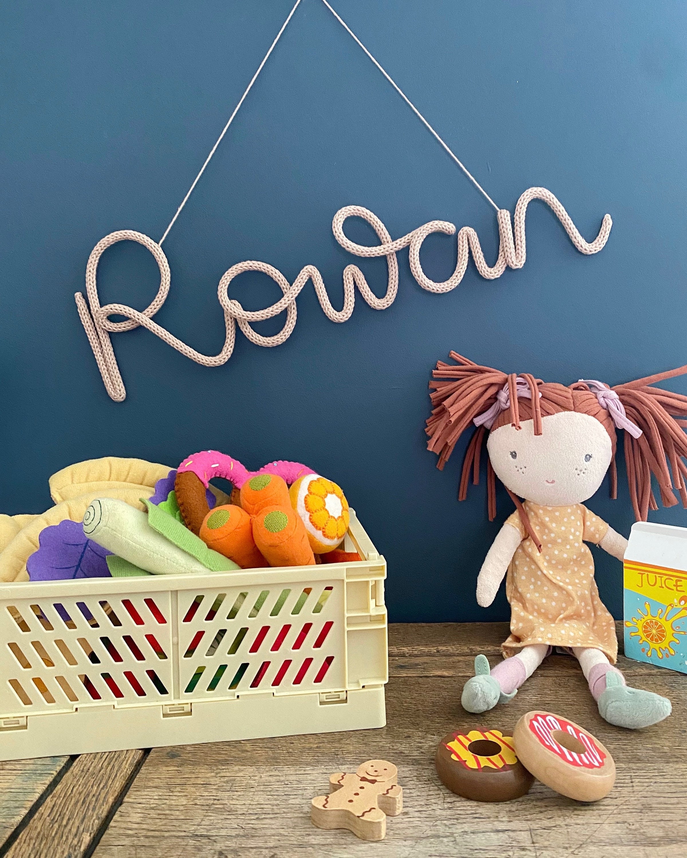 Custom Knitted Wire Words Knitted Name Sign Knitted Words - Etsy UK