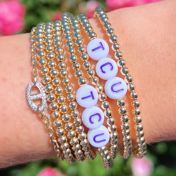 College Bracelet - Etsy
