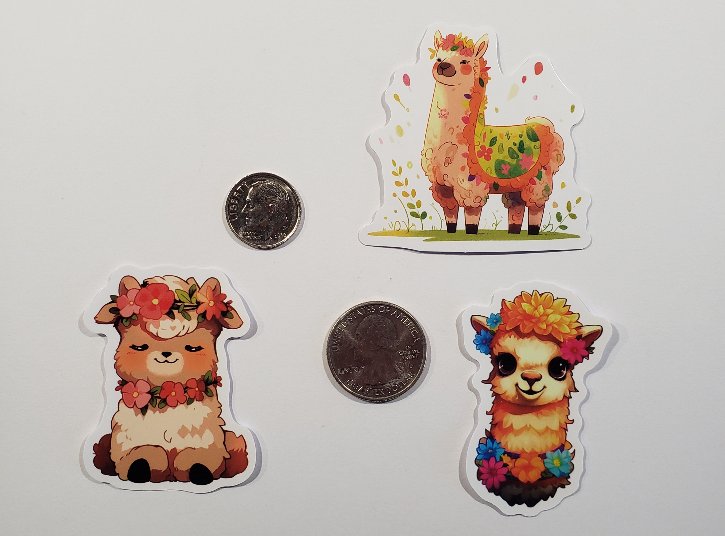 Stickers, Alpaca, Waterproof, Great for Laptops, Scrapbook, Water ...