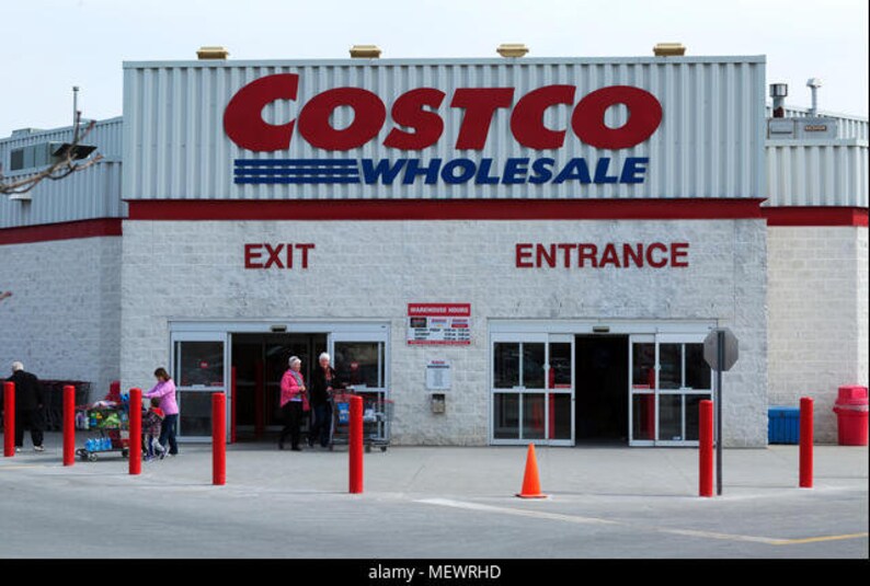 Costco Entrance & Exit Sign | Instant Digital Download | Costco ...