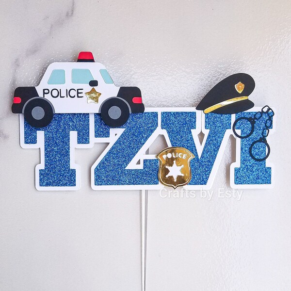 First Responder Cake Topper - Etsy