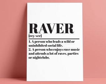 Raver - Etsy UK