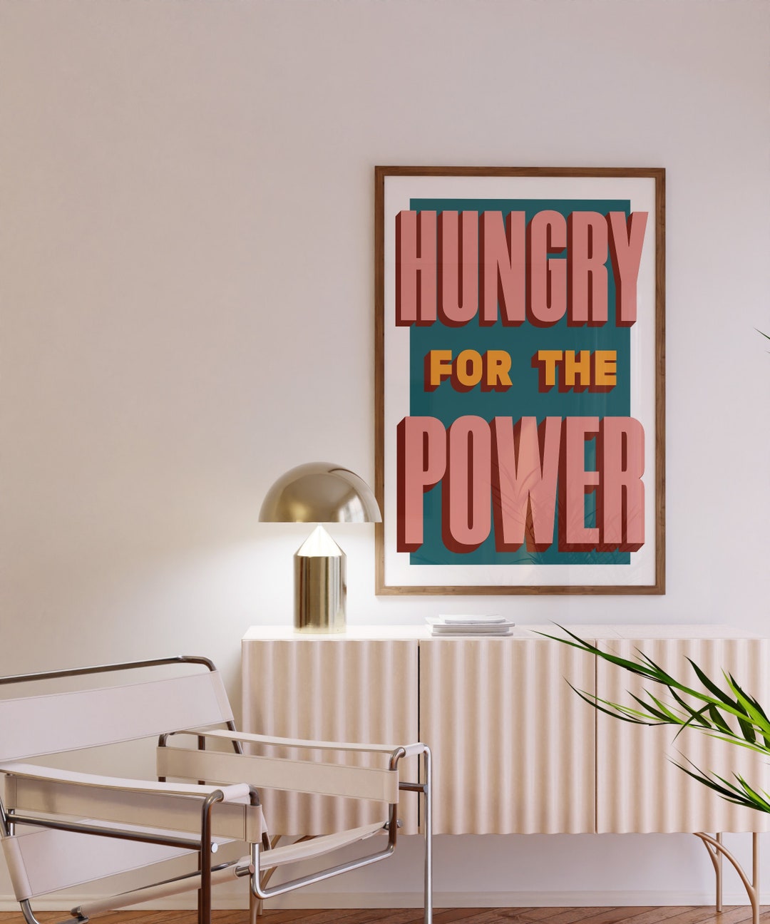 Hungry for the Power | Music Poster | Wall Art | A5 A4 A3 | Bold ...
