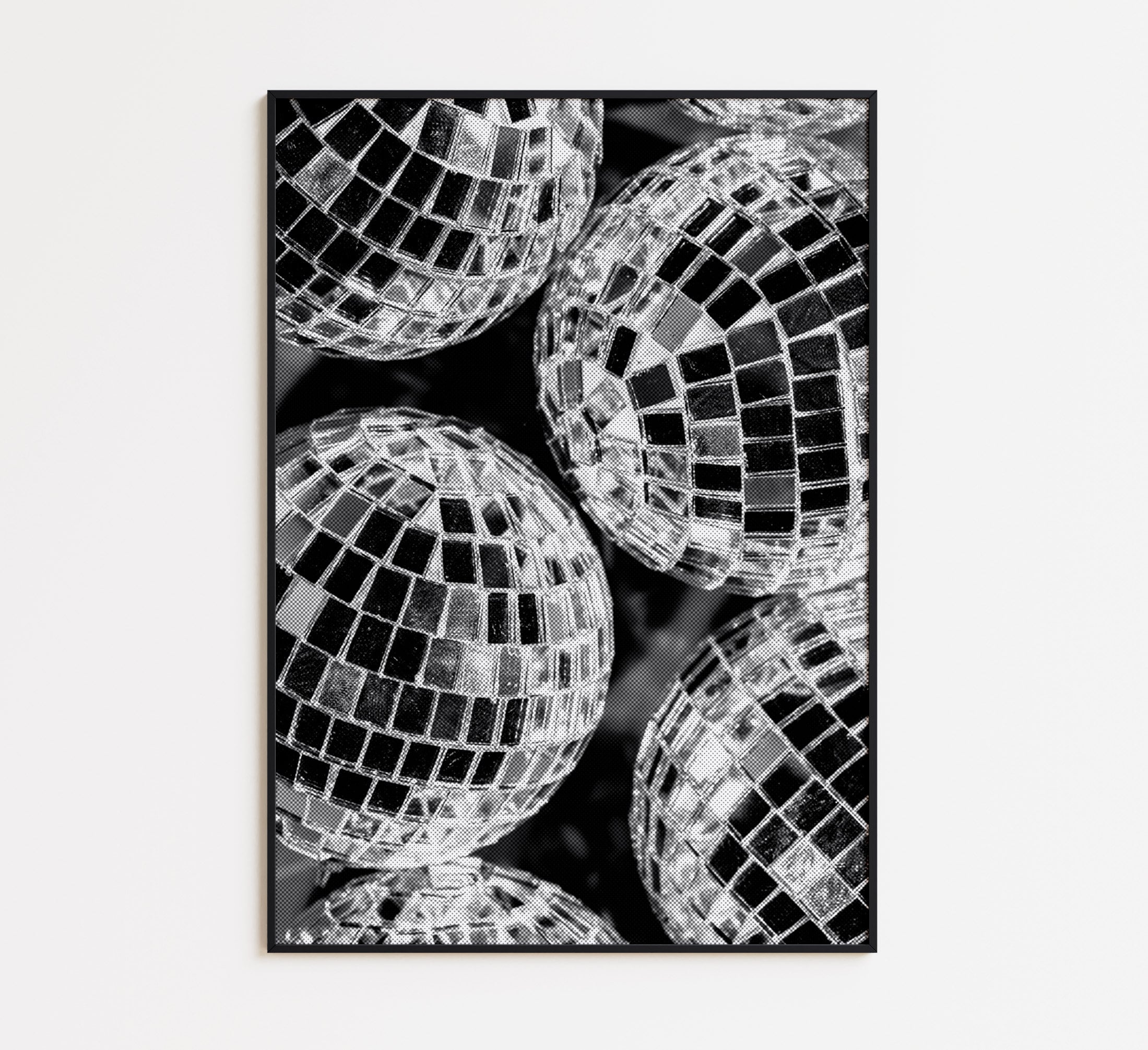 Disco Balls | Retro | Disco Print | Music Poster | Wall Art | A5 A4 A3 ...