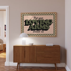 Put Your Loving Arms Around Me Fred Again Music Poster Wall Art ...