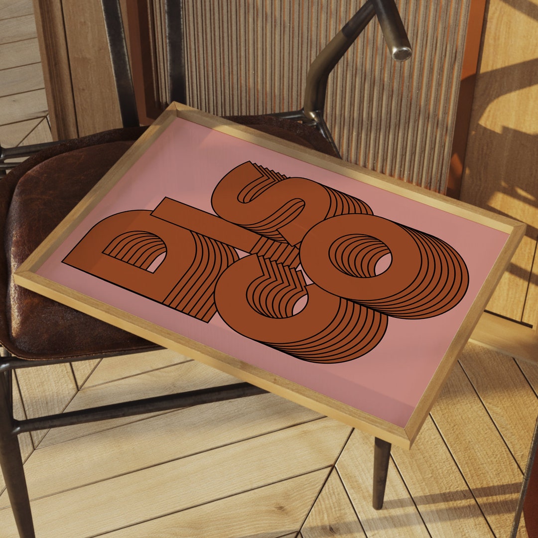 Disco Print | Music Poster | Wall Art | A5 A4 A3 | Retro Inspired Music ...
