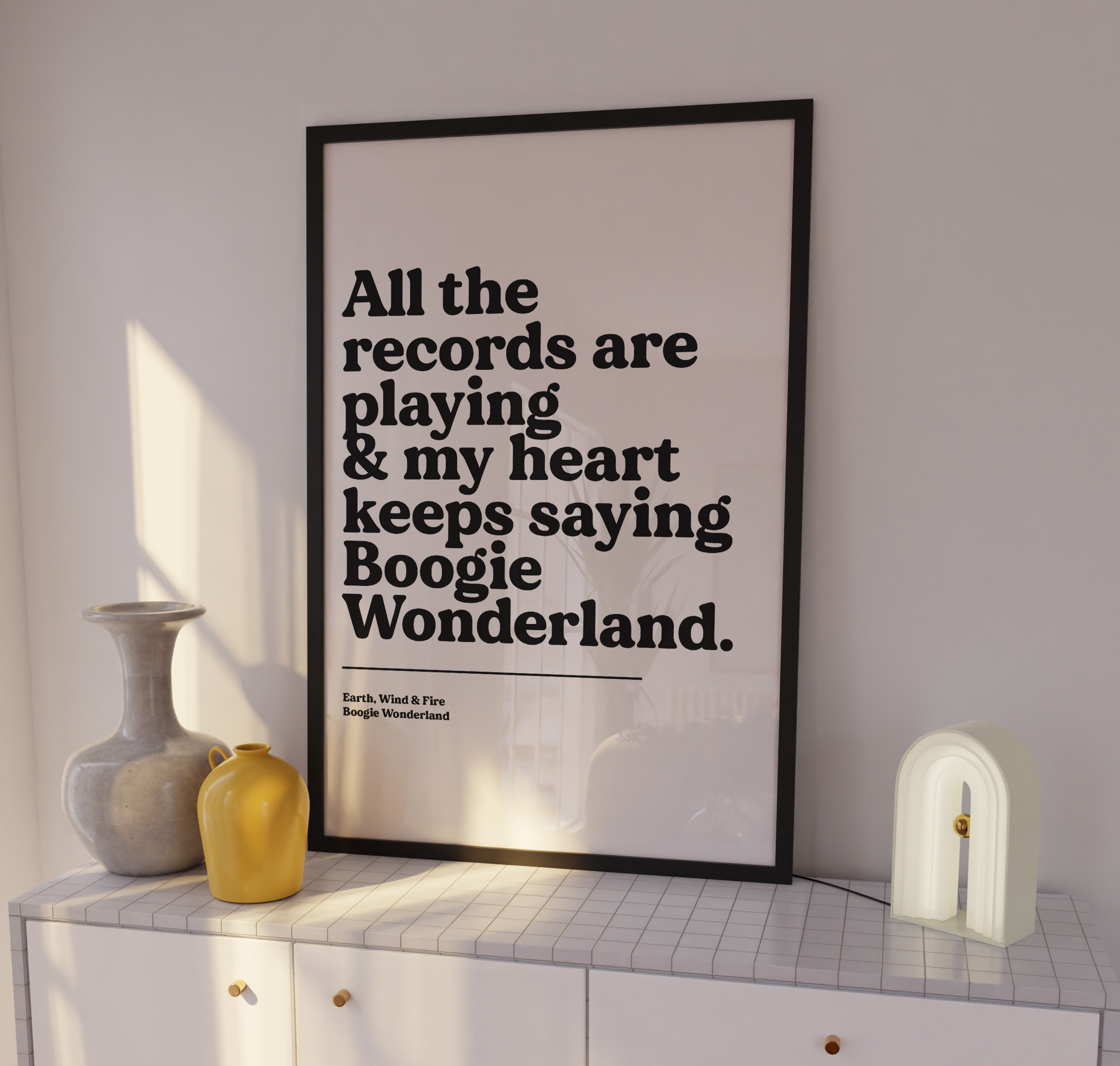 Custom Song Lyric Print Music Poster Wall Art A5 A4 A3 - Etsy