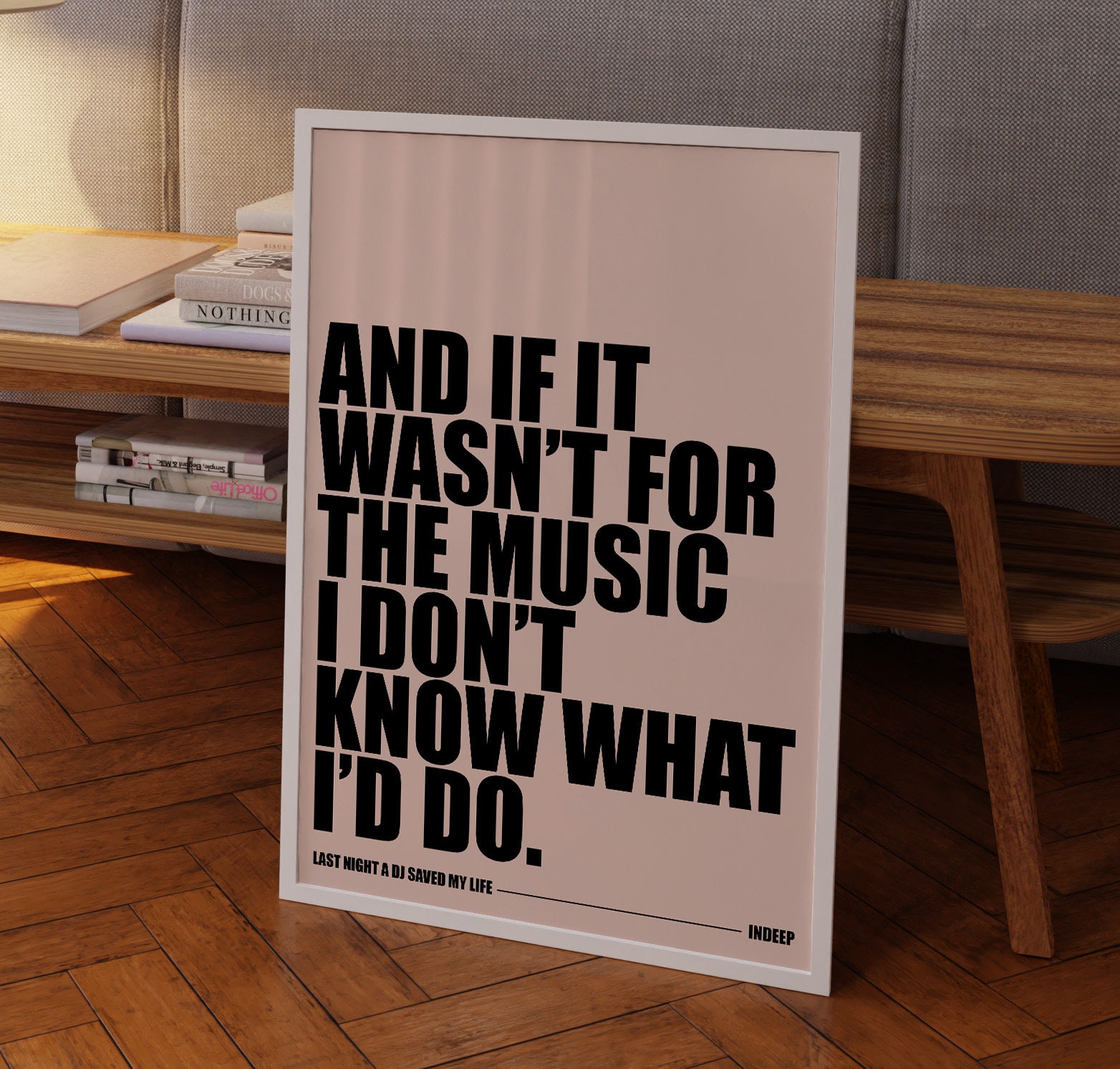 Personalised Song Lyric Print Music Poster Wall Art A5 - Etsy UK