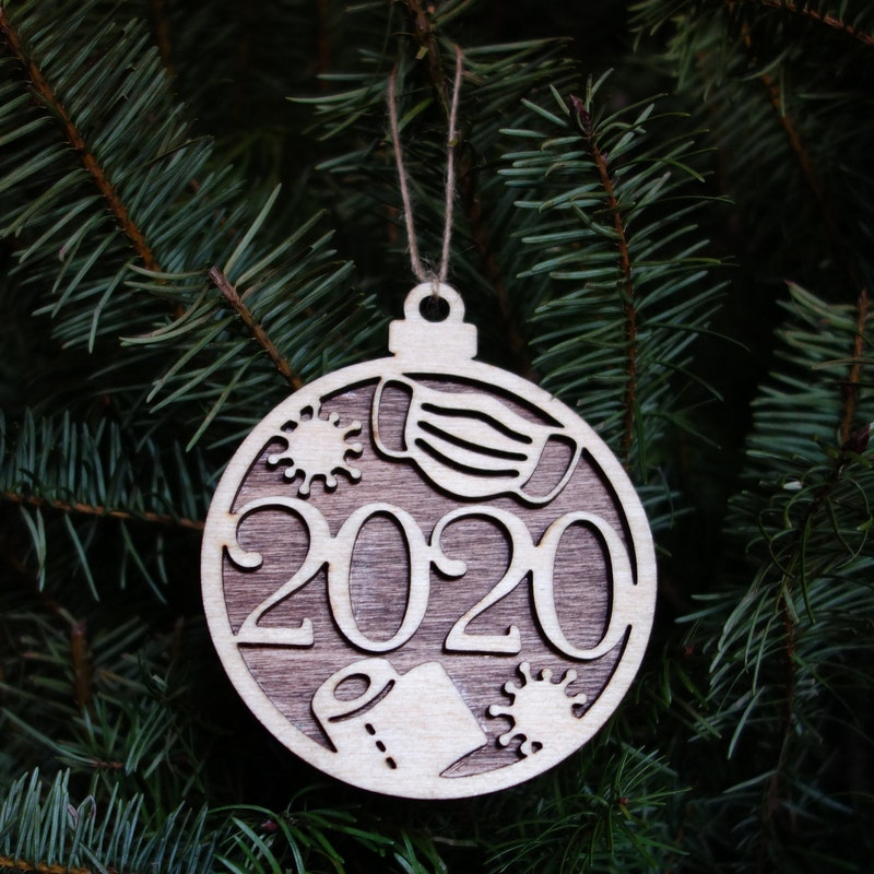 Mask Ornament 2020 - Etsy