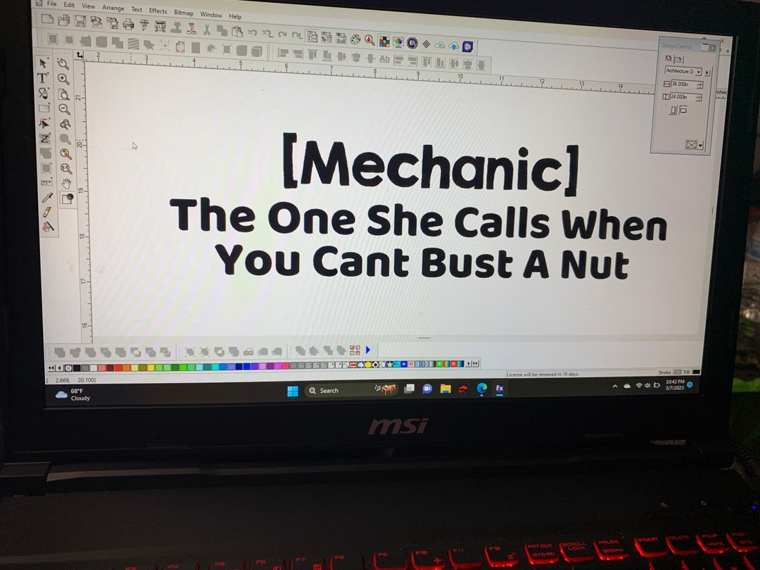 Custom Sticker Mechanic Vinyl Sticker - Etsy