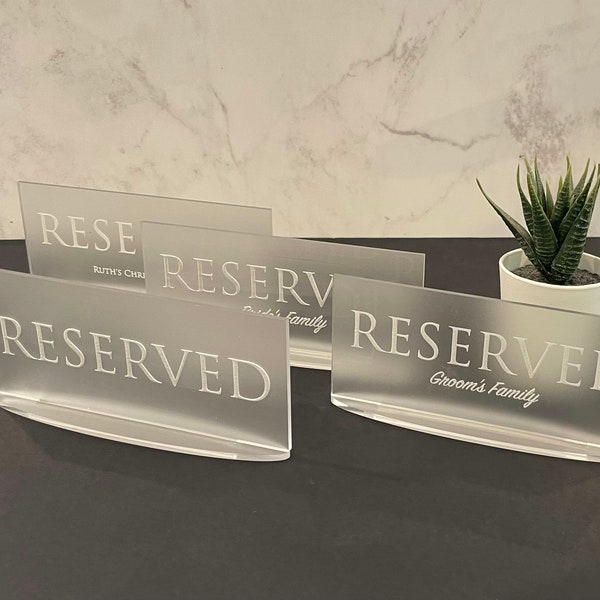 Reserved Sign - Etsy