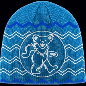 Grateful Dead Dancing Bear Hat | Dead Head Bears Knit Hat | Dead Head ...