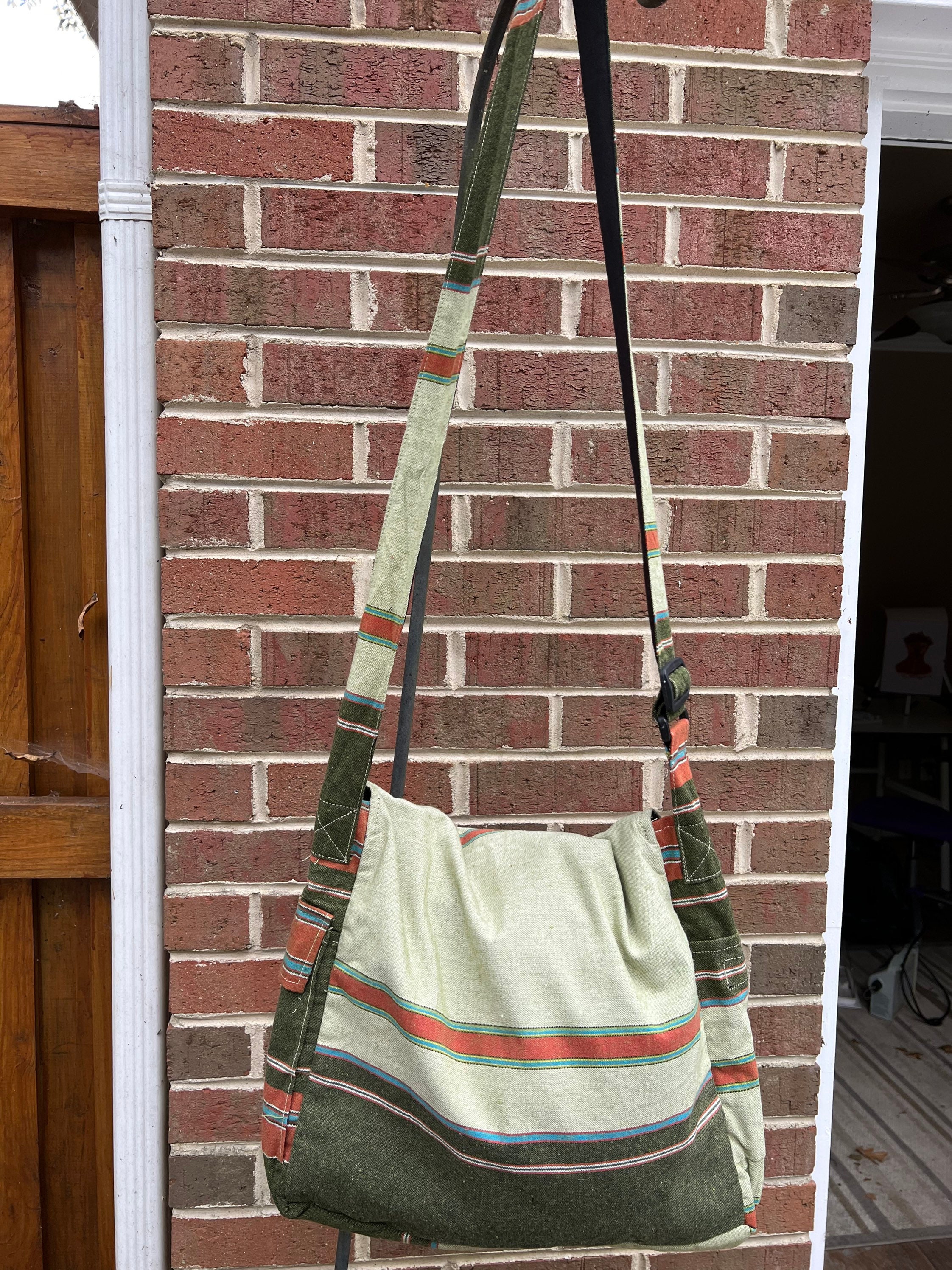 Grateful Dead Bag Dancing Bears Embroidered Green Messenger - Etsy