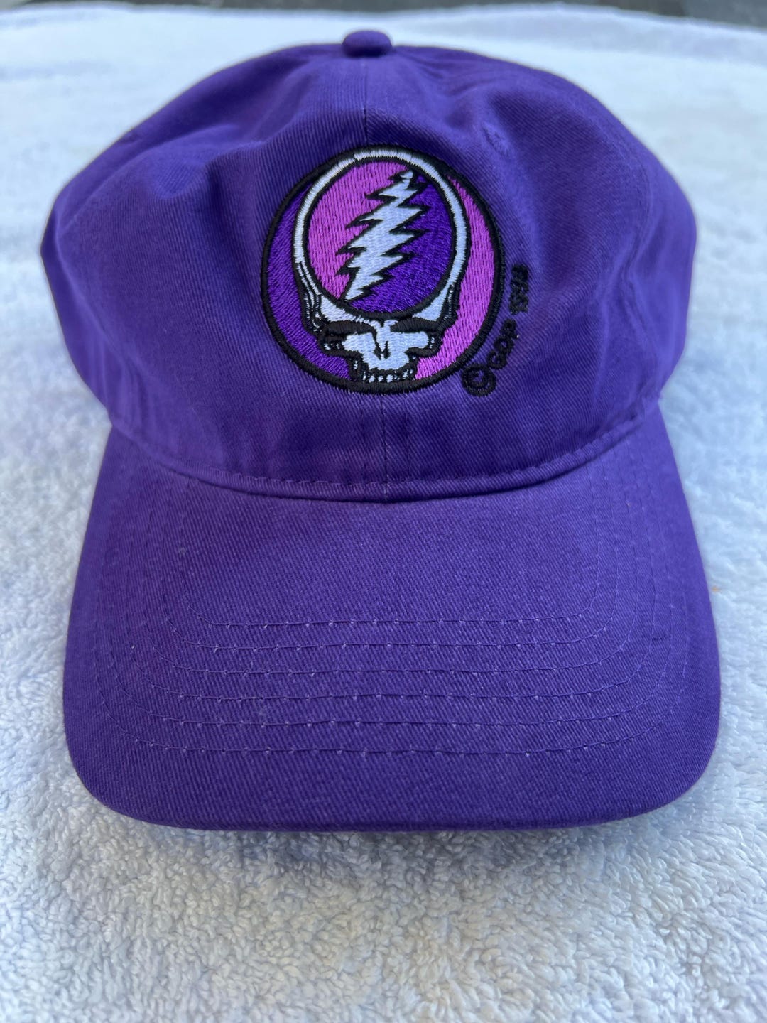 Grateful Dead Hat - Grateful Dead Purple Steal Your Face Hat - Purple ...